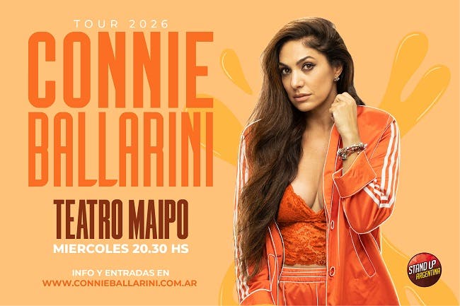 CONNIE BALLARINI - STAND UP. Beneficios y descuentos de Teatros en Club ...
