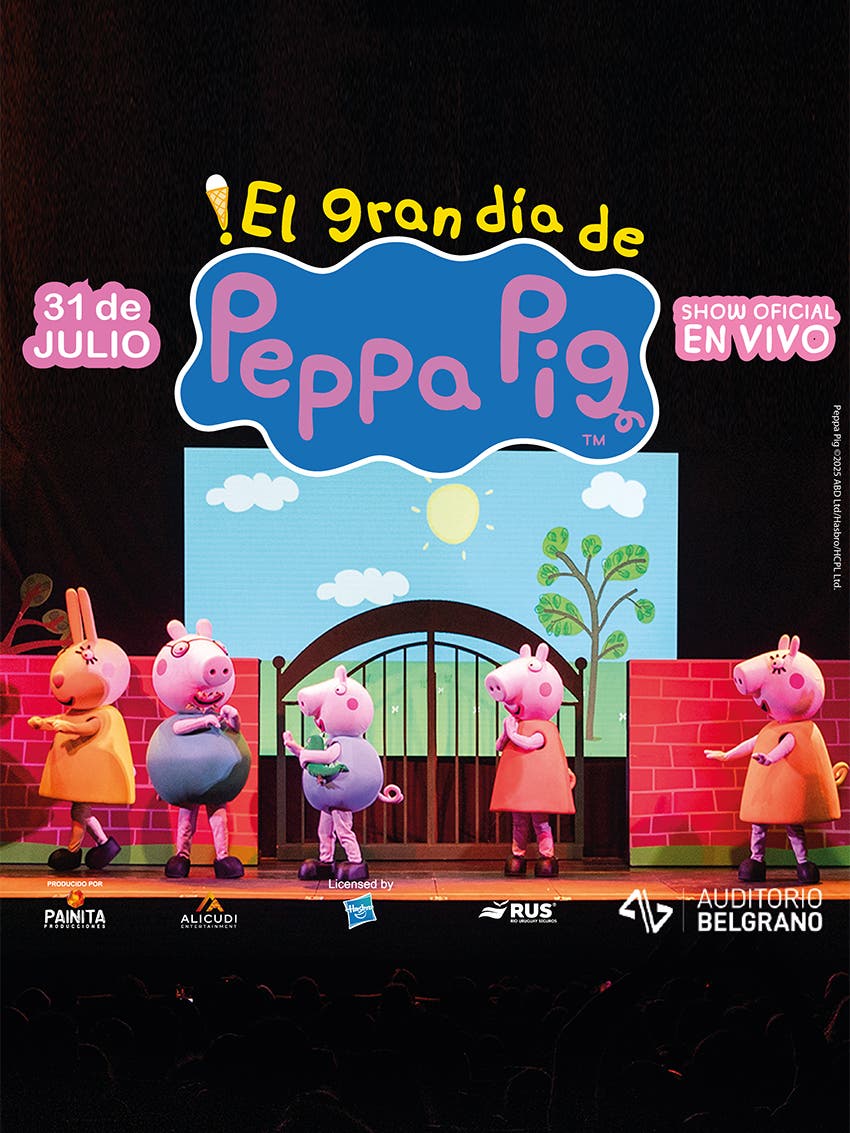 ¡Sorteamos 50 pares de entradas para PEPPA PIG el 31/07! en Club LA NACION